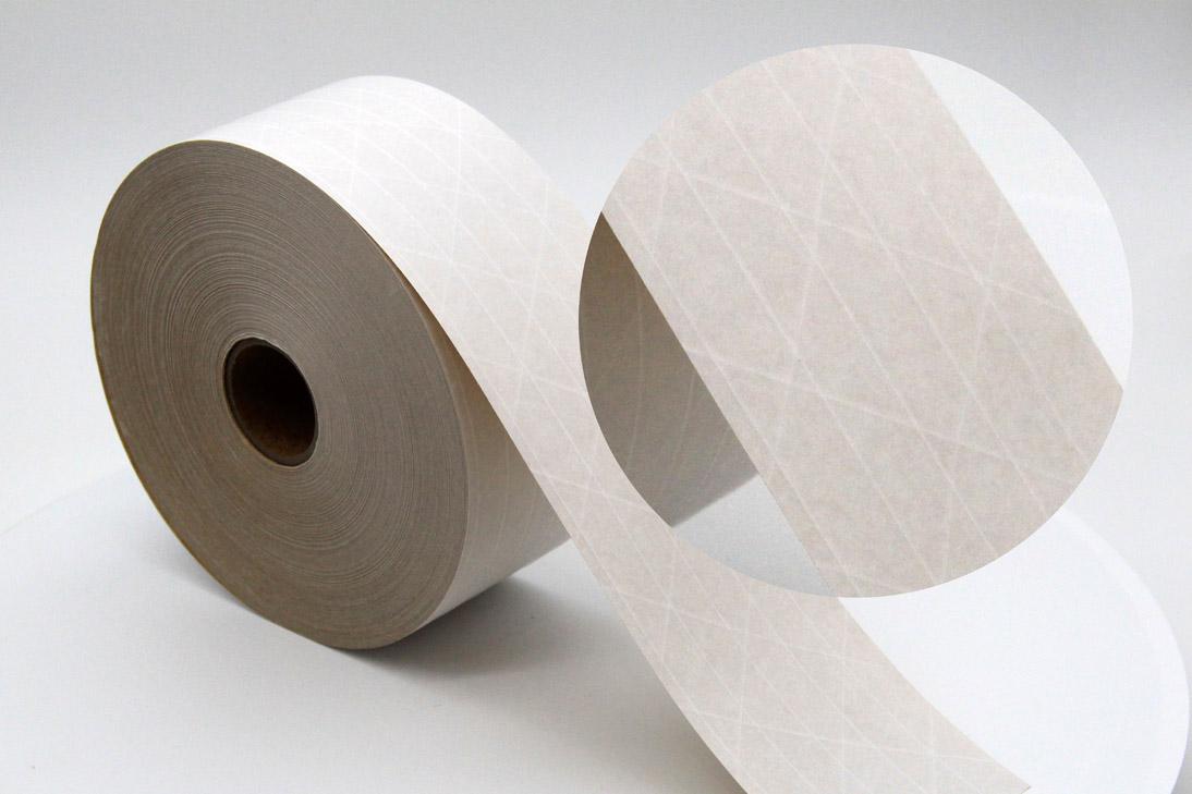 JLN 8151 Water Activated Reinforced White Gummed Tape Factory JLN 8151
